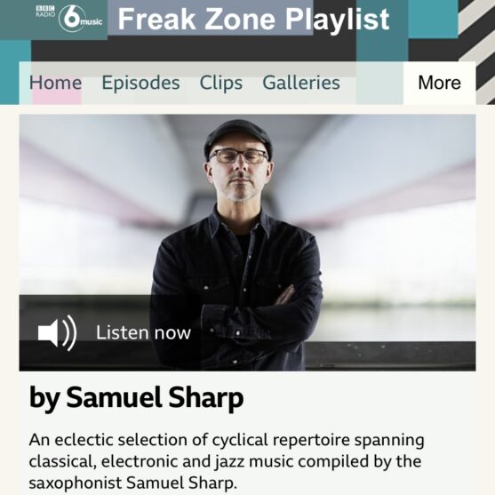 My BBC 6 Music Guest Show Samuel Sharp My BBC 6 Music Guest Show Samuel Sharp